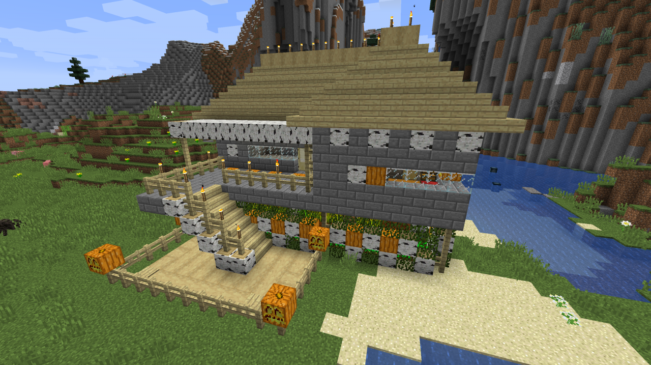 Survival Plains with Starter House - 1.13 Map Minecraft Map