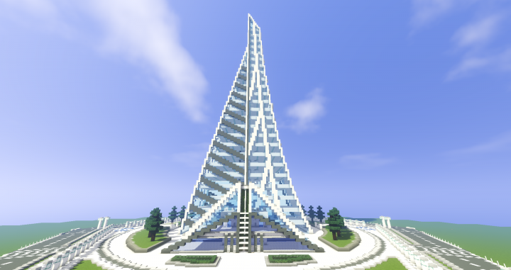 Quartz Tower #18 Minecraft Map