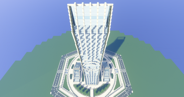Quartz Tower #18 Minecraft Map