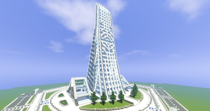 Quartz Tower #18 Minecraft Map