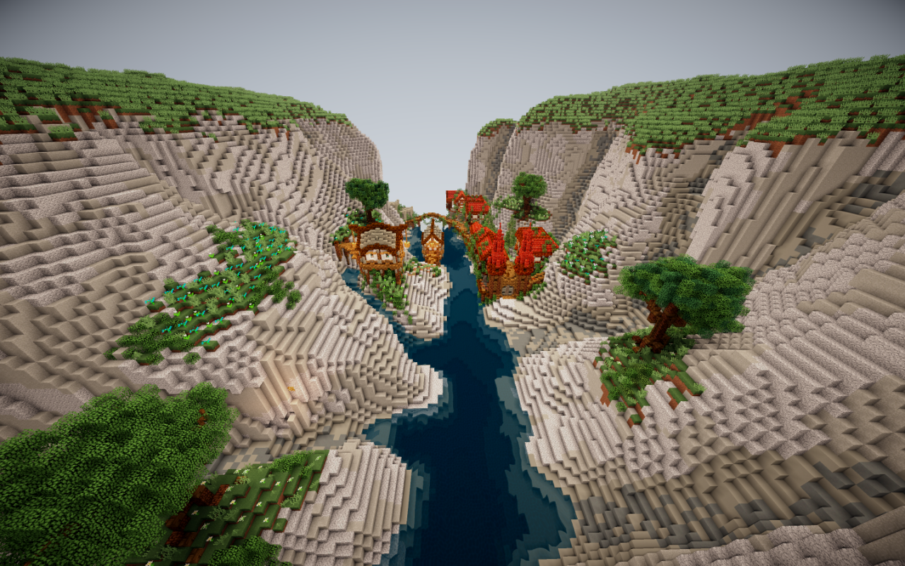 The Valley of Stone Minecraft Map