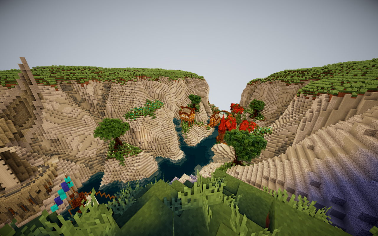 The Valley of Stone Minecraft Map