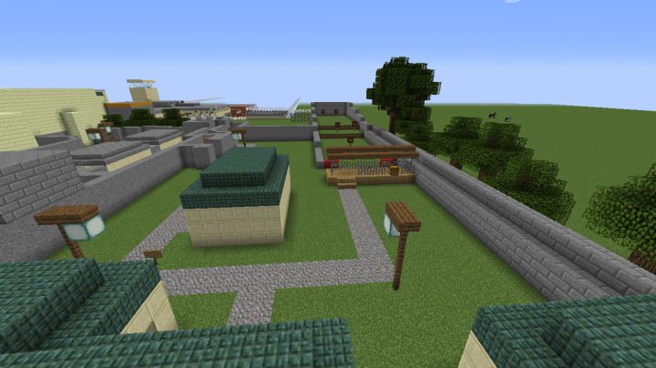 Small military base Minecraft Map