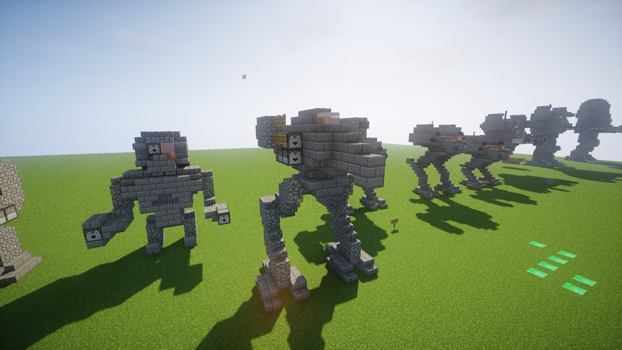 MWO/Battletech Mech SchematicPack_V1 Minecraft Map