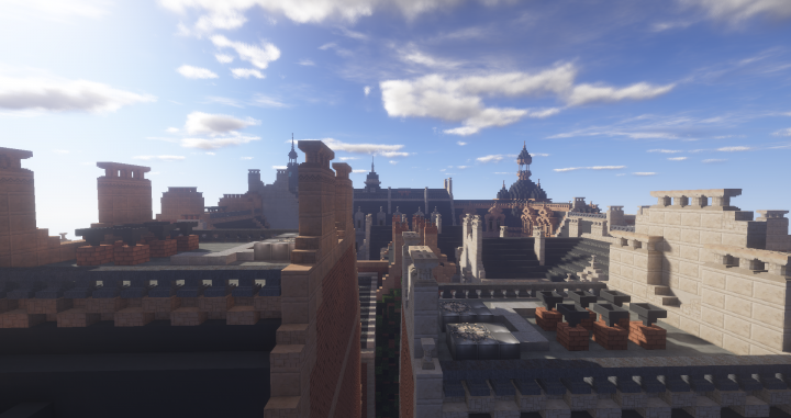 classic european city block +download(mods required) Minecraft Map