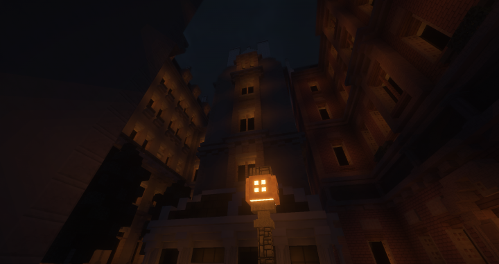 classic european city block +download(mods required) Minecraft Map