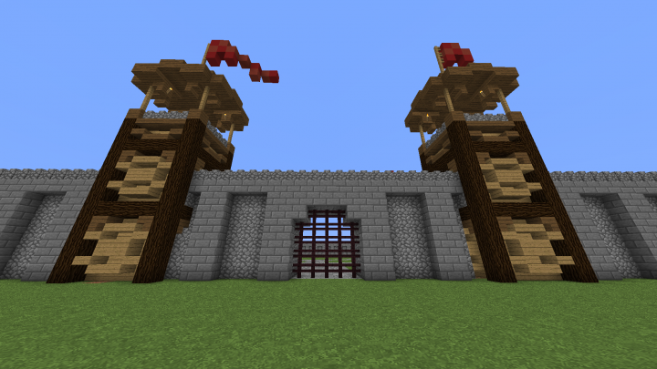 Big Medieval Castle Minecraft Map