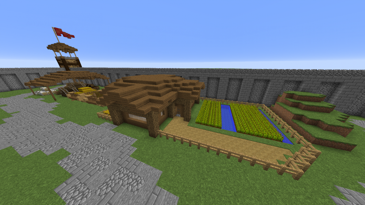 Big Medieval Castle Minecraft Map