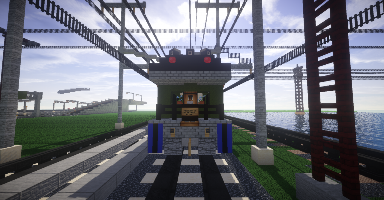 Ferdinand Magellan 【The President's Railcar】 Minecraft Map
