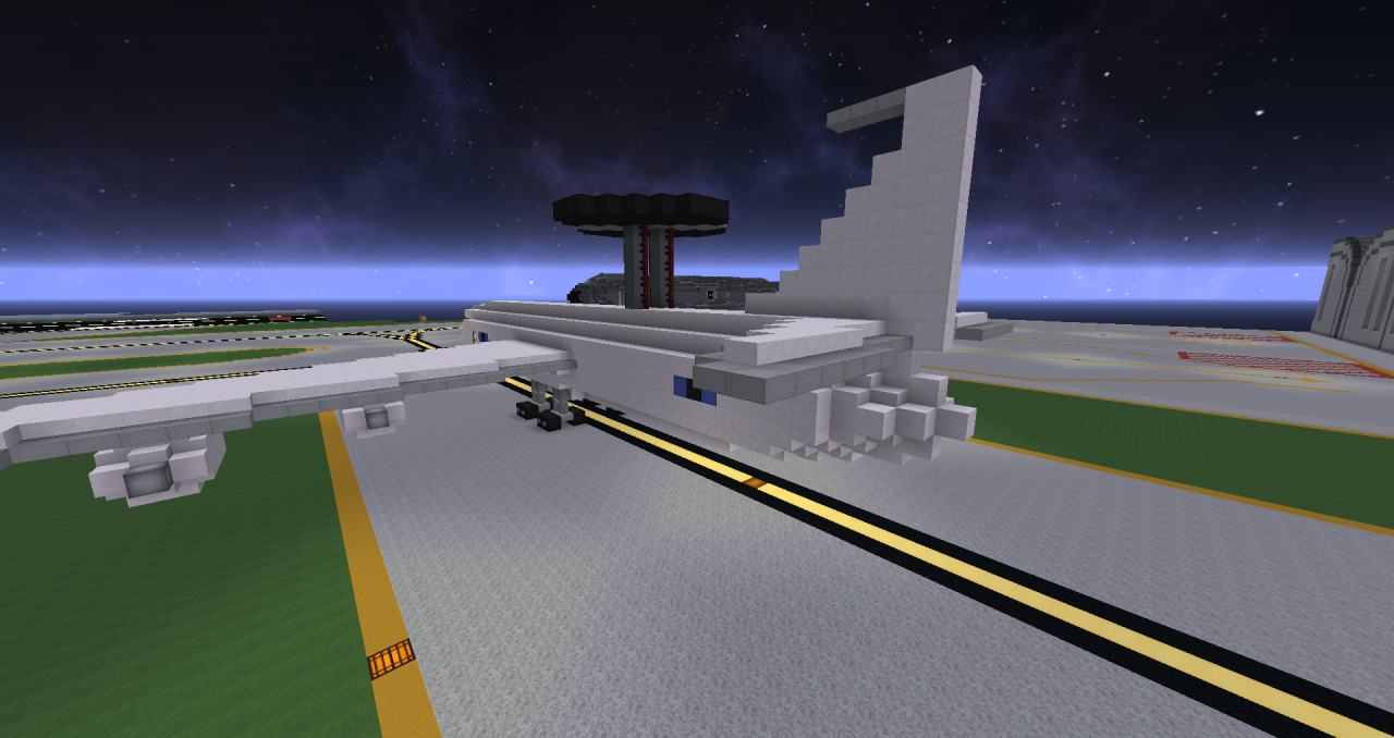 Boeing E3-Sentry Minecraft Map
