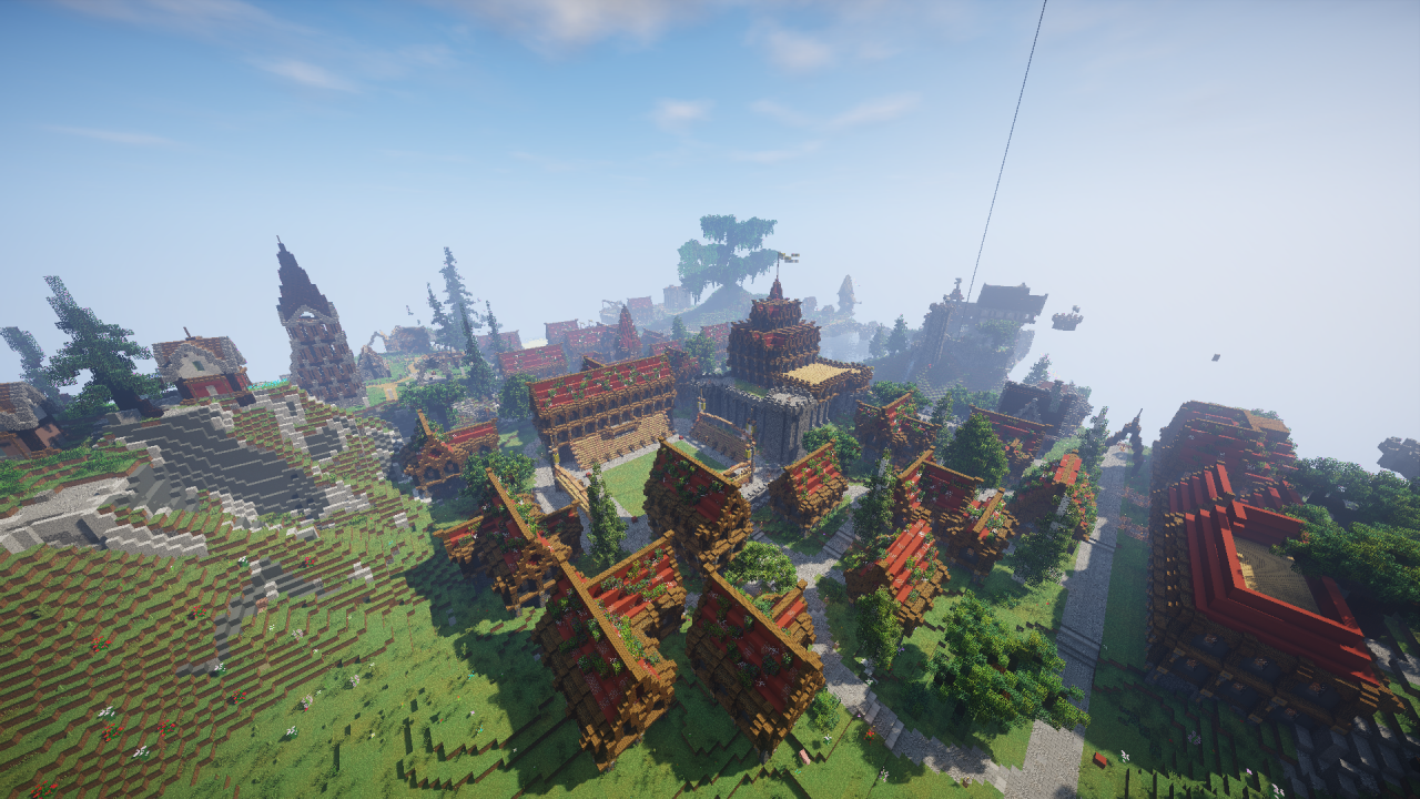 The biggest town - Mega City Minecraft Map