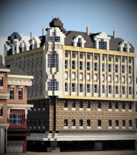 Crispinusstraße 9, Bocholt, Germany Minecraft Map