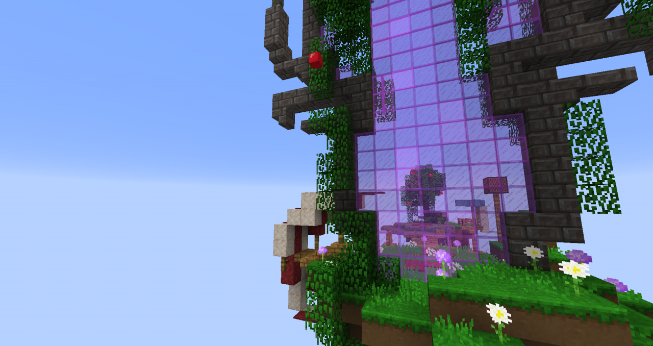 Floating island / Small spawn or Hub Minecraft Map