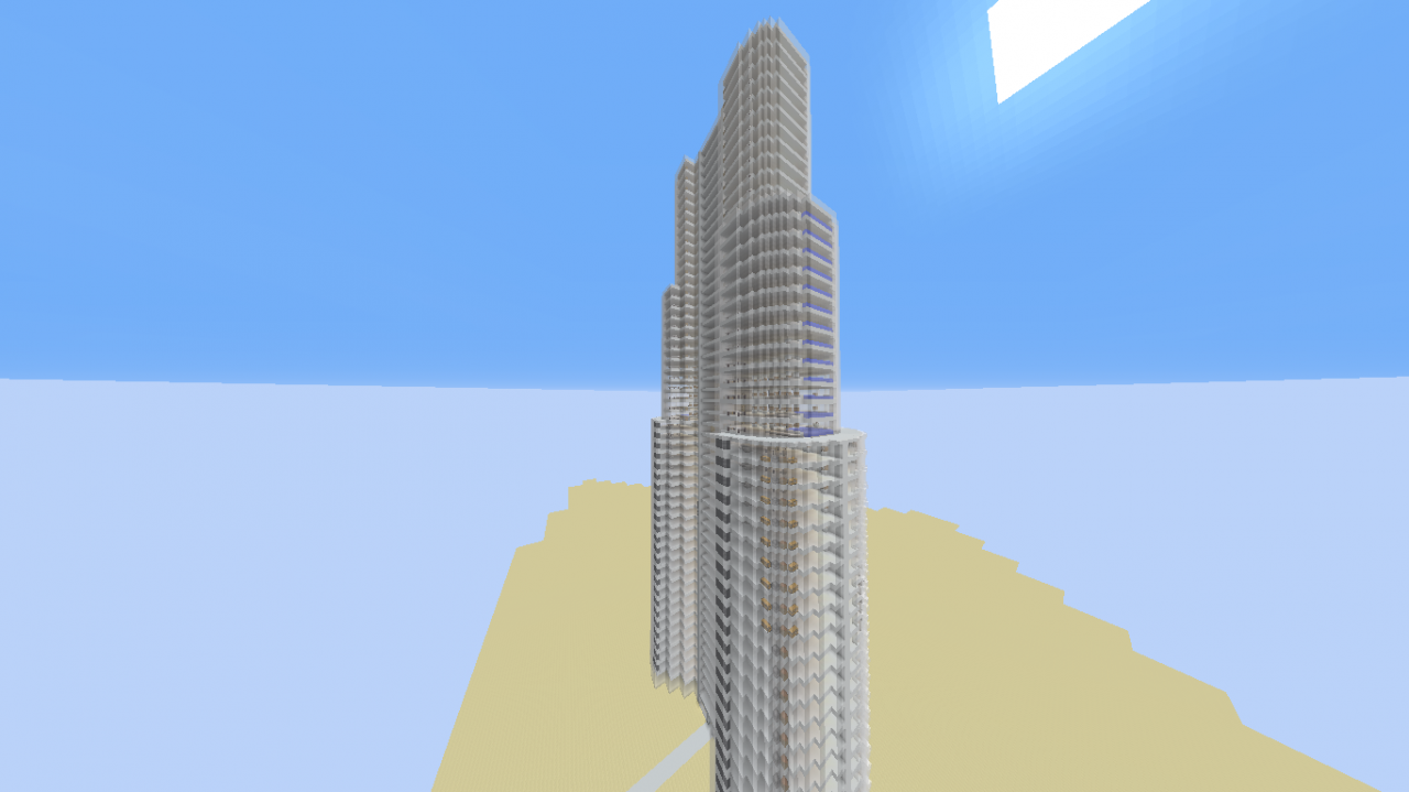 Skyscraper - Skyscraper Solo Minecraft Project Contest Minecraft Map