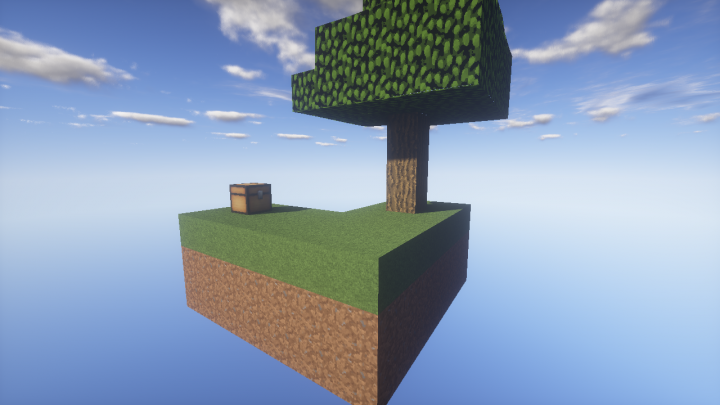 SKYBLOCK ISLAND [HARDCORE] Minecraft Map
