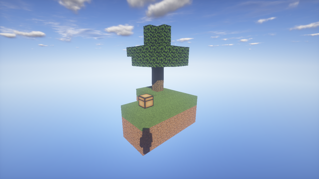 SKYBLOCK ISLAND [HARDCORE] Minecraft Map