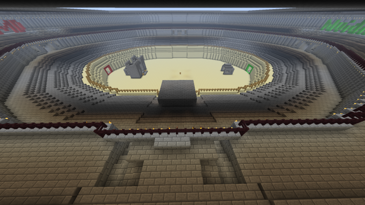 Large PVP Arena Minecraft Map