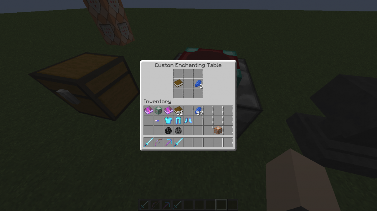 Custom Enchanting in One Function for Minecraft Java v1.12 Minecraft Map