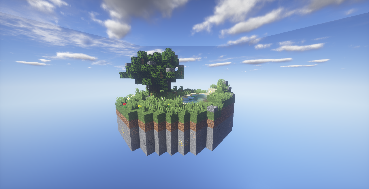 SKYBLOCK ISLAND ADVANCED BY AREKLELE Minecraft Map