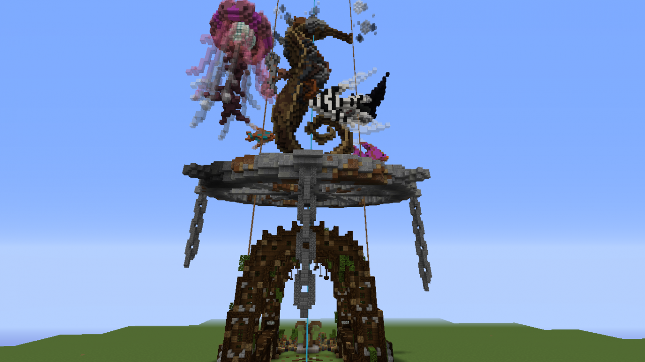 Survival/Skyblock Build. Minecraft Map