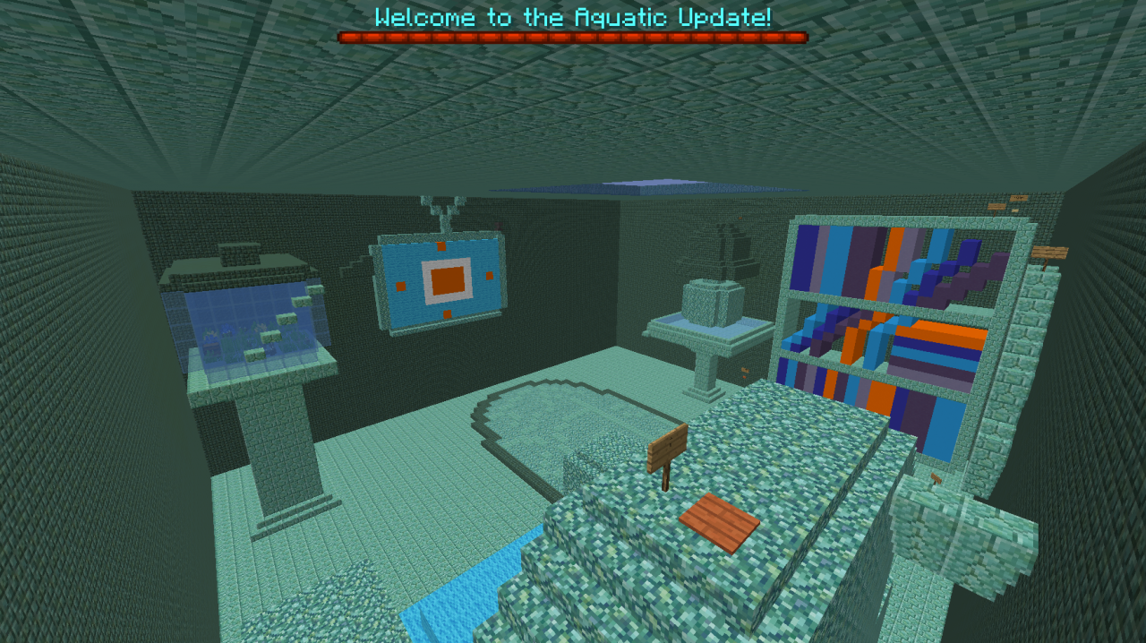 The Aquatic Update Minecraft Map