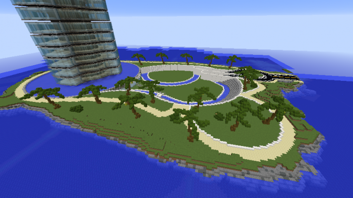 Dynamic Tower, Dubai Minecraft Map