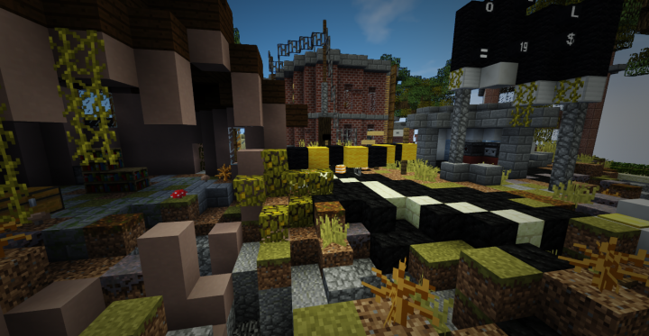 Post Apocalyptic Plot 50x50 Minecraft Map