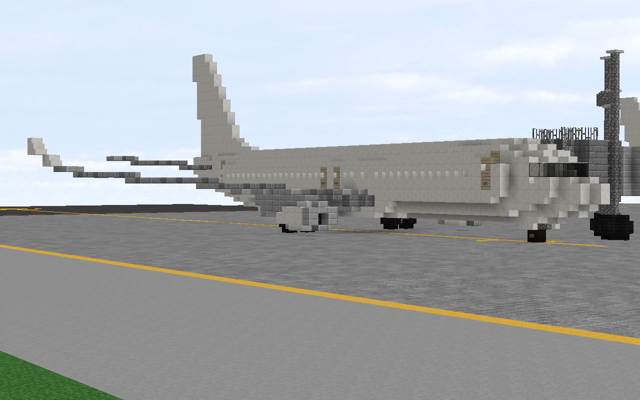 Boeing 737-800 Minecraft Map