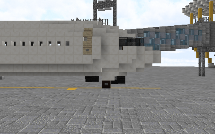 Boeing 737-800 Minecraft Map