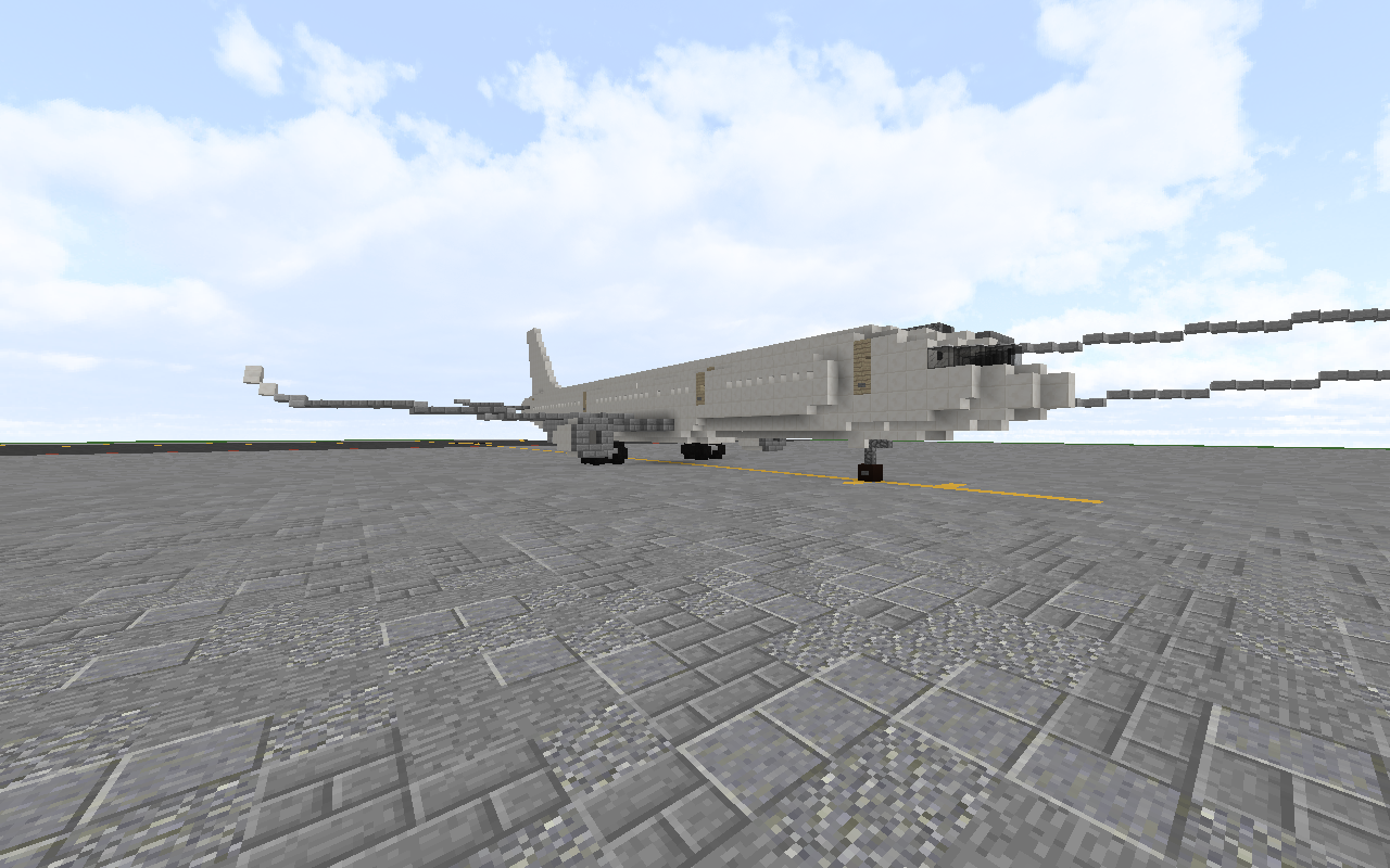 Boeing 757-200 Minecraft Map
