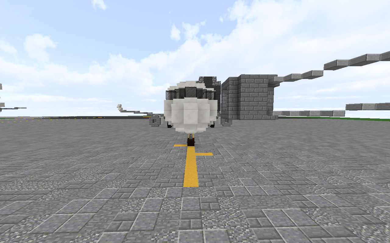 Boeing 757-200 Minecraft Map