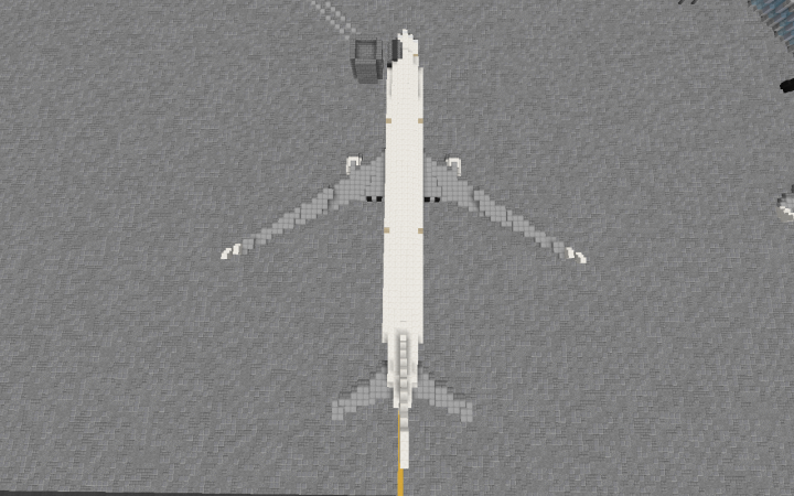 Boeing 757-200 Minecraft Map