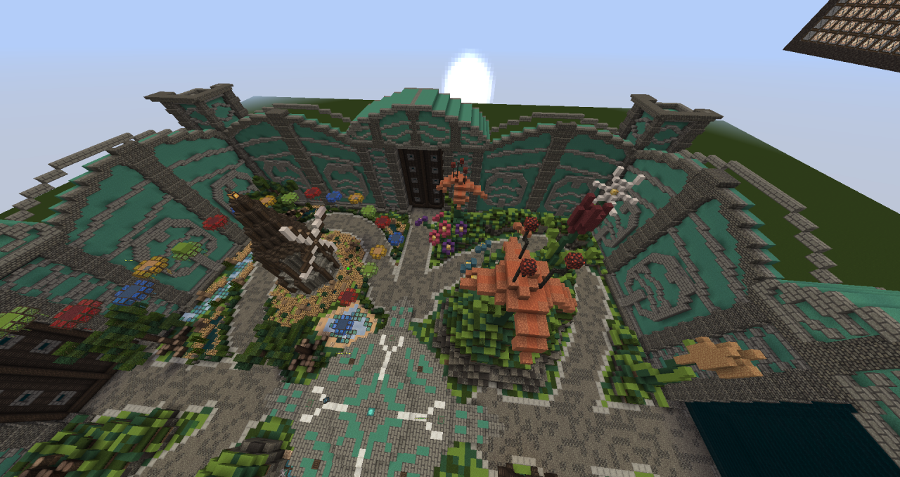 Minecraft Server HUB Minecraft Map