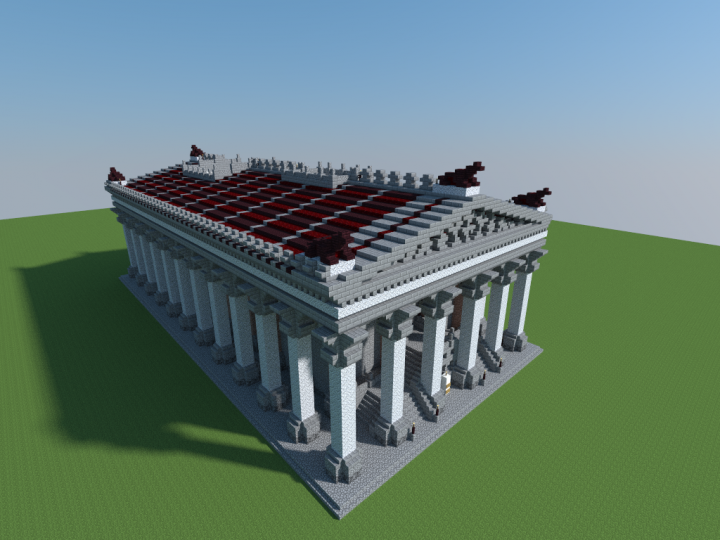 Roman Domus - Prebuilt Main Base Minecraft Map