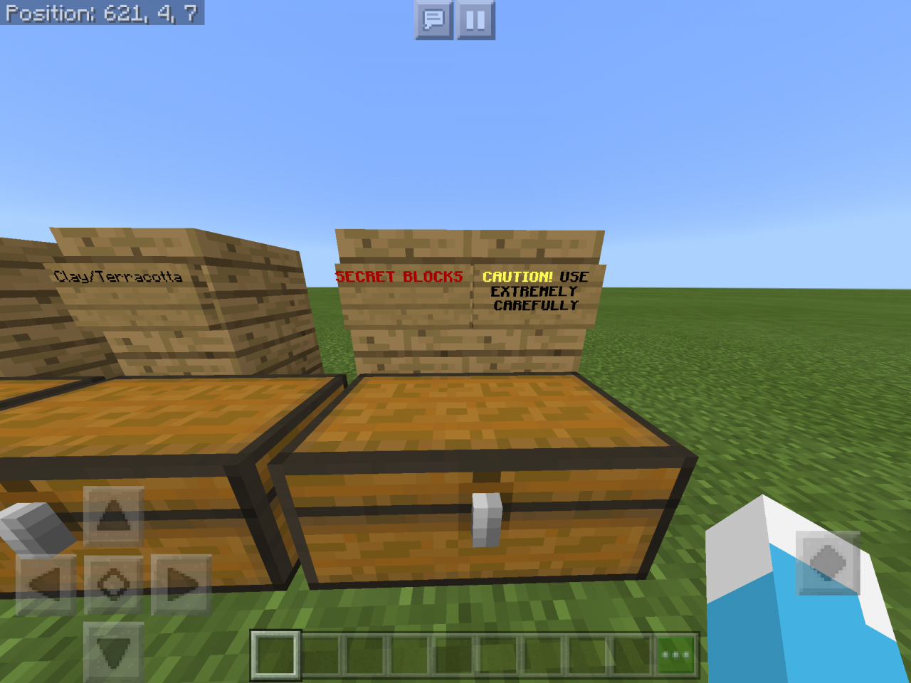 Free-Build Minecraft Map