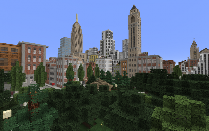Central Park Newtown Minecraft Map