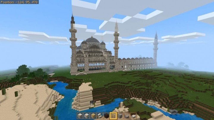 [Realms Server View!] Ottoman Blue Mosque! Minecraft Map
