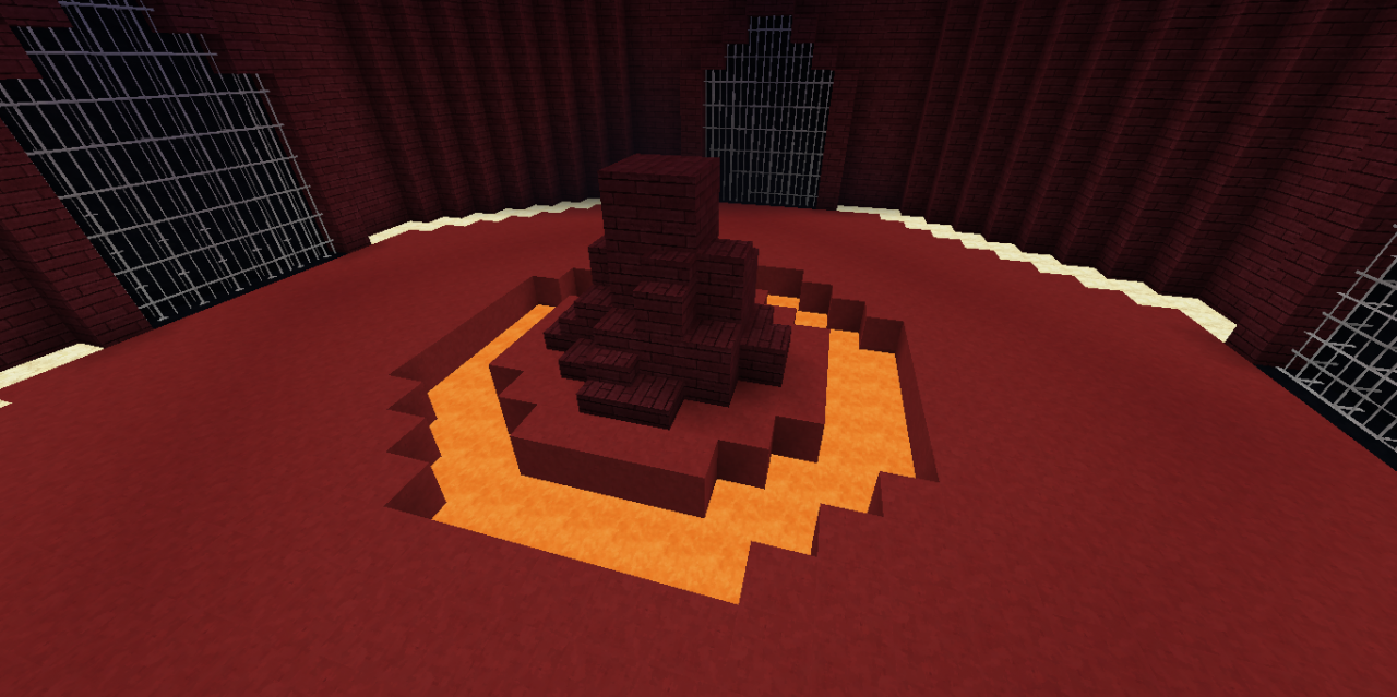 Nether Arena Boss Fight Minecraft Map