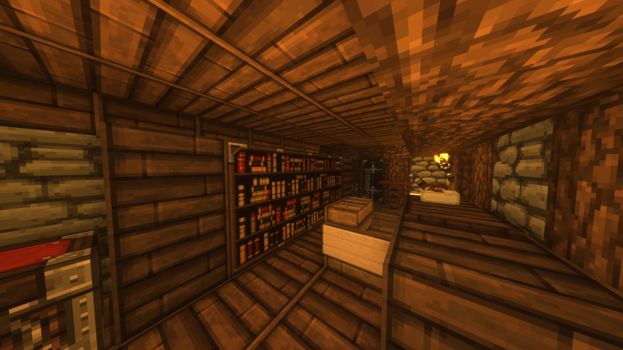 English Cottage in the Forest Minecraft Map