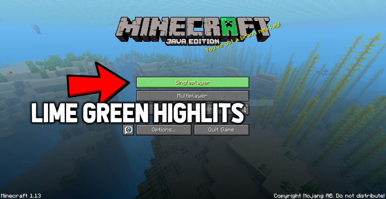 Galaxy Pants' Ultimate GUI Pack Minecraft Texture Pack