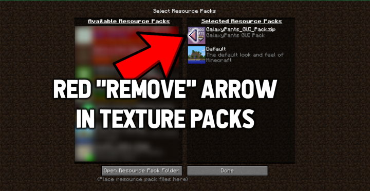 Galaxy Pants' Ultimate GUI Pack Minecraft Texture Pack