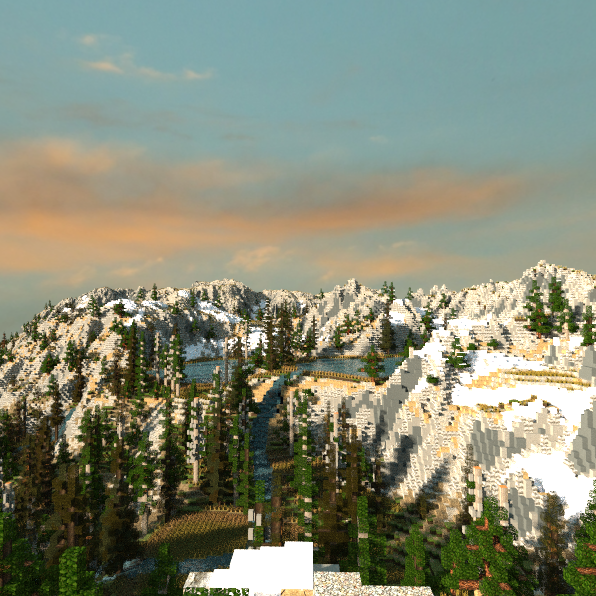 Payette National Forest | Mountains | Idaho Minecraft Map