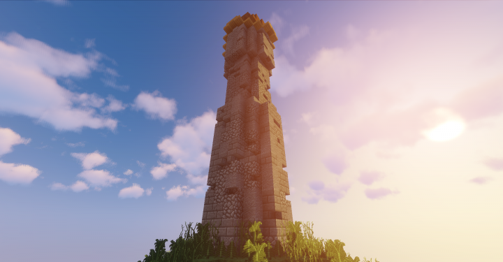OneChunkBuilds: Tower Minecraft Map