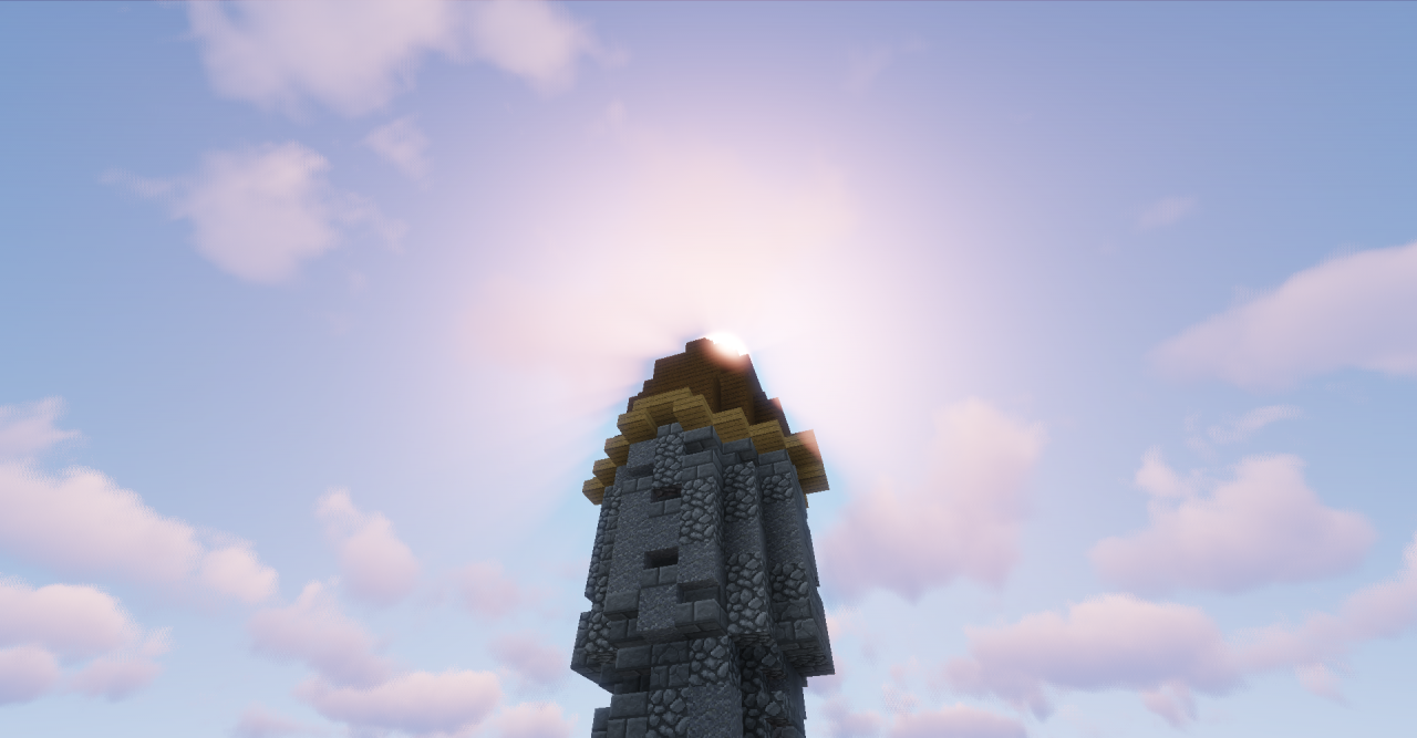 OneChunkBuilds: Tower Minecraft Map