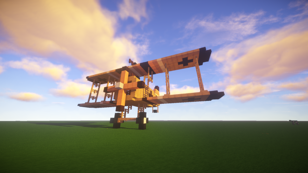 (1.12.2) The Giant Armed Biplane Minecraft Map