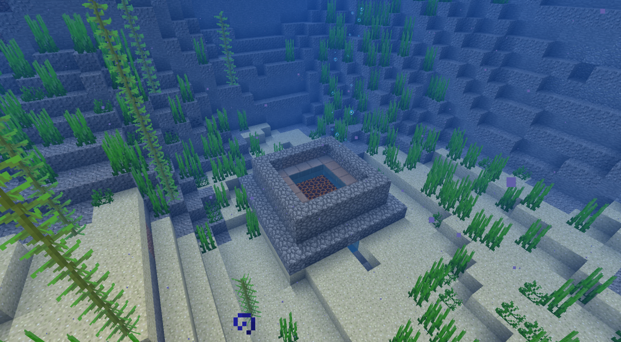 Underwater XP Farm / Secret Base Minecraft Map