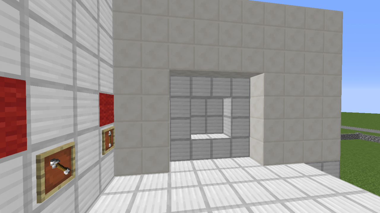 4x4 Security Vault Door Minecraft Map