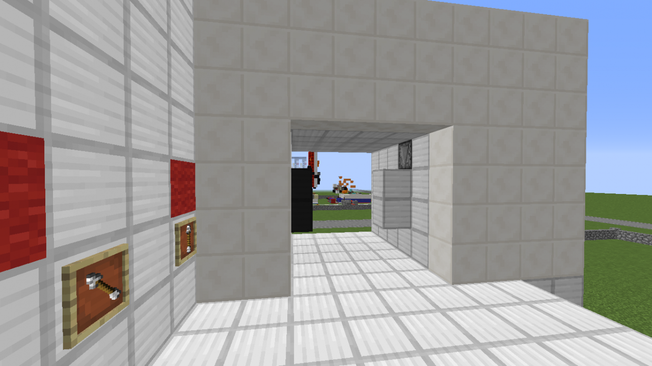 4x4 Security Vault Door Minecraft Map