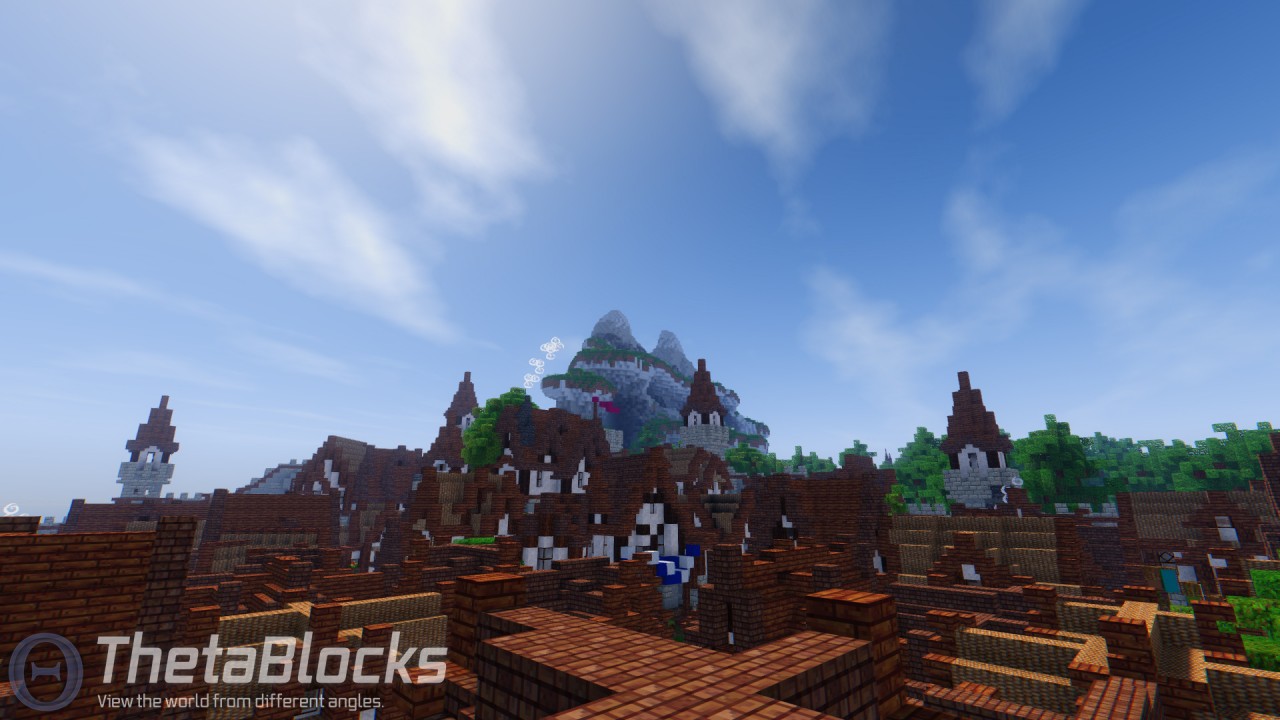 The Merchant Town of Thimbleton Minecraft Map