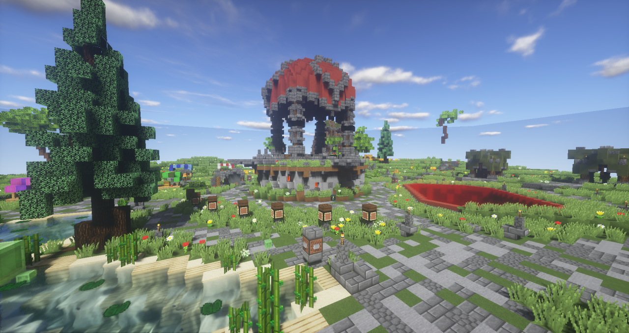 Spawn for BoxHard | by HopeCast Minecraft Map